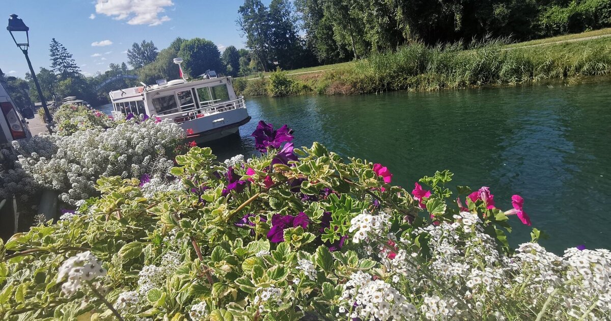 Un été en France : Chanaz : Venise lui va si bien